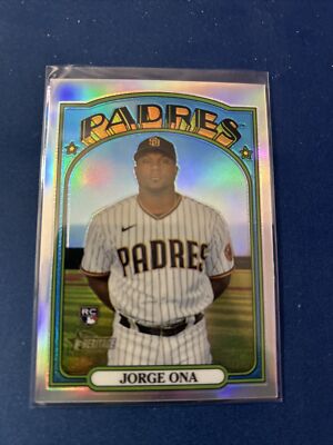 2021 topps heritage baseball Jorge Ona /572 | eBay