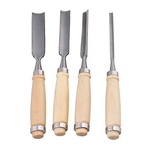 CNBTR Carbon Steel Carving Firmer Gouge Semicircle Wood Chisel Set DIY ...