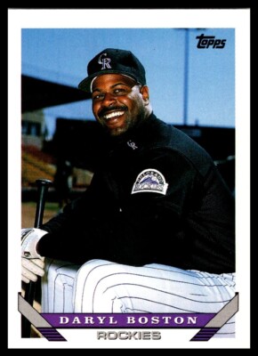 1993 Topps Traded #126T Daryl Boston | eBay