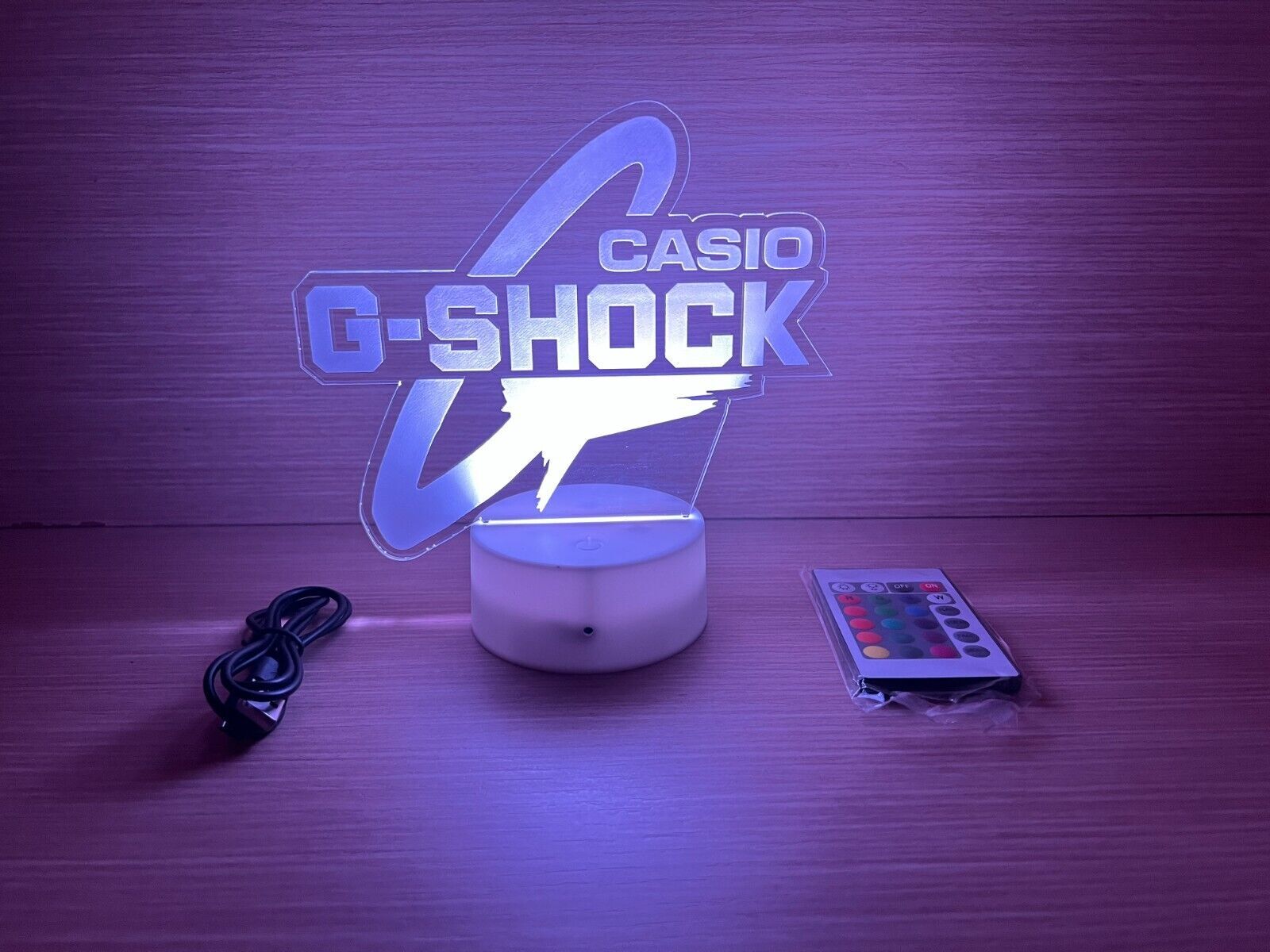 RGB Led Lamp Logo Casio G-Shock GB gshock frogman MR-G GWF DW MTG ...