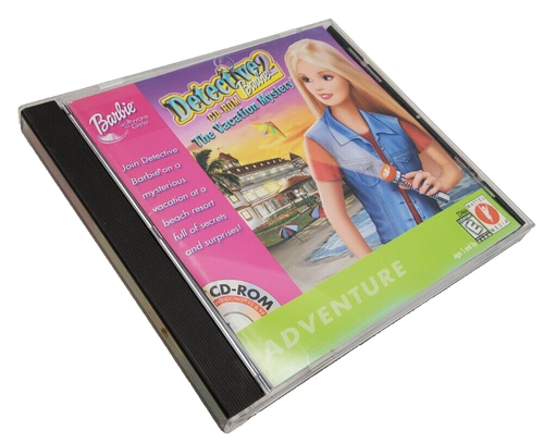 BARBIE DETECTIVE 2 THE VACATION MYSTERY ~ Mattel 1999 PC CD-Rom Game | eBay