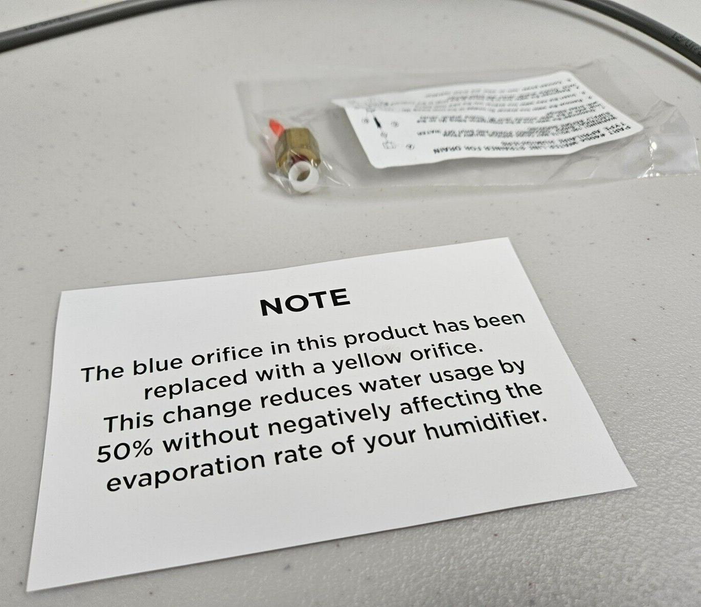 Aprilaire Replacement Gray Plastic Feed Tube For Humidifier with ...