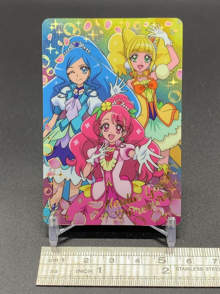 Healin' Good Pretty Cure Precure 01 Card TCG Toei Bandai Japanese | eBay