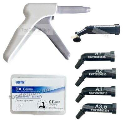 Dental Composite Resin Capsules Unidose Dispenser Gun Applier Fits GC ...