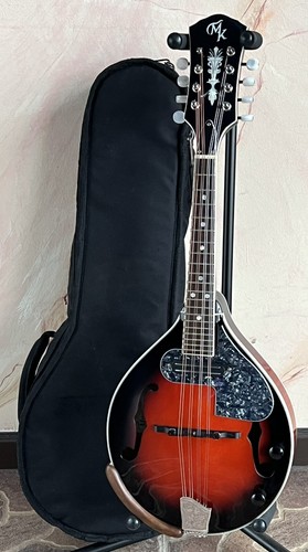 RARE Michael Kelly MKASOLIDTBS A-Style 8-String Electric Mandolin - Red ...
