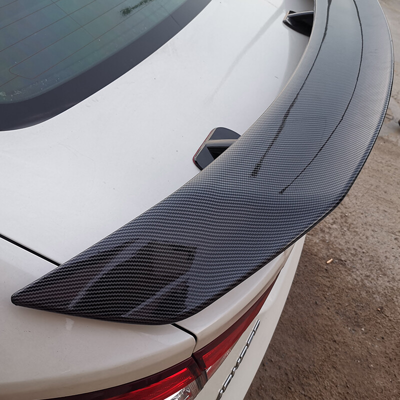 Trunk Spoiler Carbon Surface Rear Wing Spoiler For Ford Mondeo Fusion ...