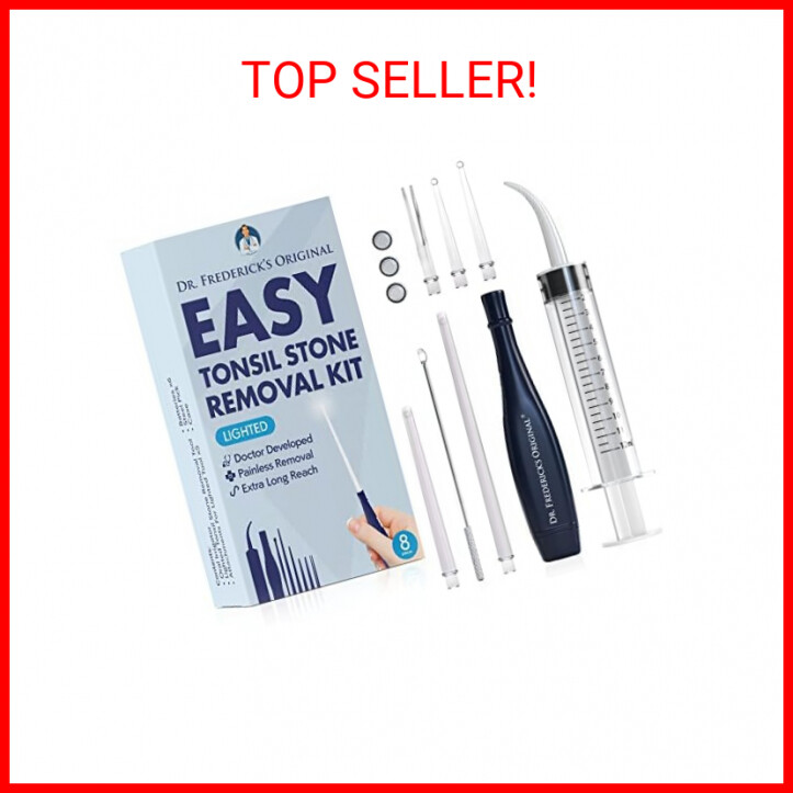 Dr. Frederick’s Original Easy Tonsil Stone Removal Kit - Fast Painless ...