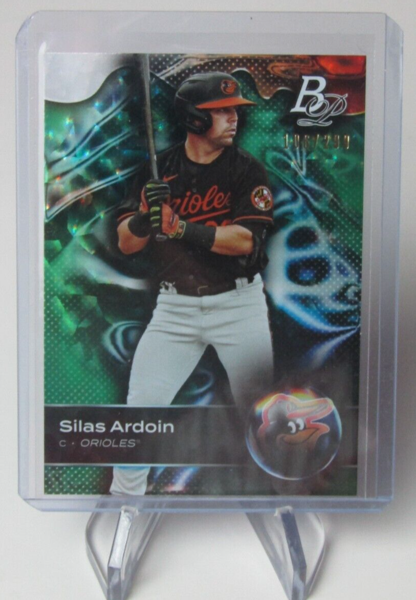 Silas Ardoin #'d/299 TOP-88 Baltimore Orioles 2023 Bowman Platinum ...