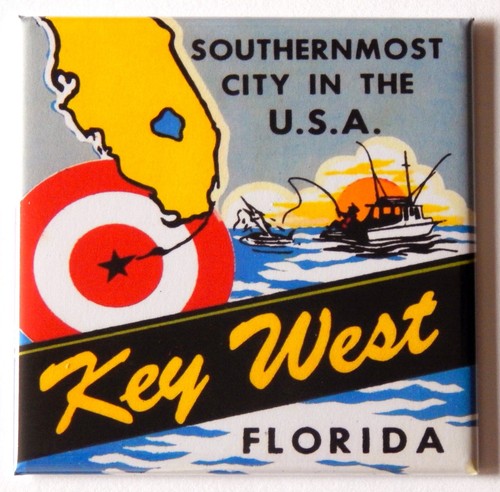 Key West Florida FRIDGE MAGNET travel souvenir | eBay