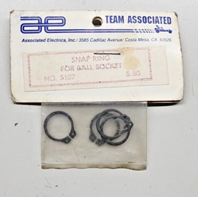 Team Associated 5107 Snap Ring for Ball Socket | eBay