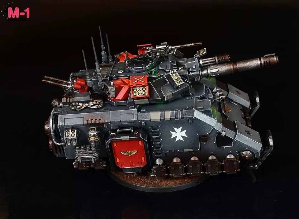 Warhammer 40k Primaris Marines Black Templars Repulsor Executioner M1 ...
