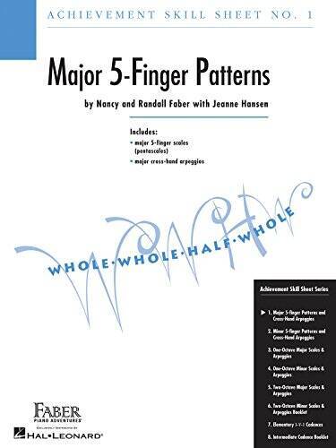 Achievement Skill Sheet No 1: Major 5-Finger Patterns - Paperback ...