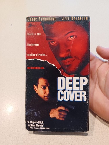 Deep Cover VHS 1992 Larry Fishburne Jeff Goldblum | eBay