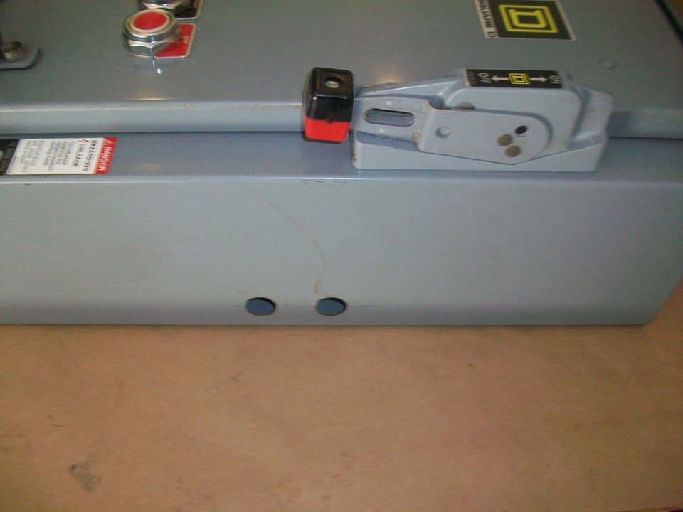 Square D Combo Starter 8538 SCA24AFF4P1T 30AMP USED | eBay