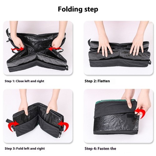 Outdoor Cats Litter Box Portable Folding Travel Pet Litter Box Dog ...