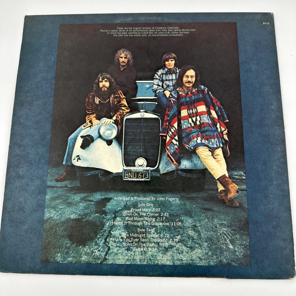 Creedence Clearwater Revival "Gold" CCR Fantasy Record 1972 | eBay