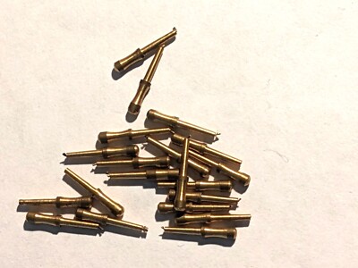 Ship Model Fittings Parts 20 Brass Belaying Pins 12mm #2 | eBay