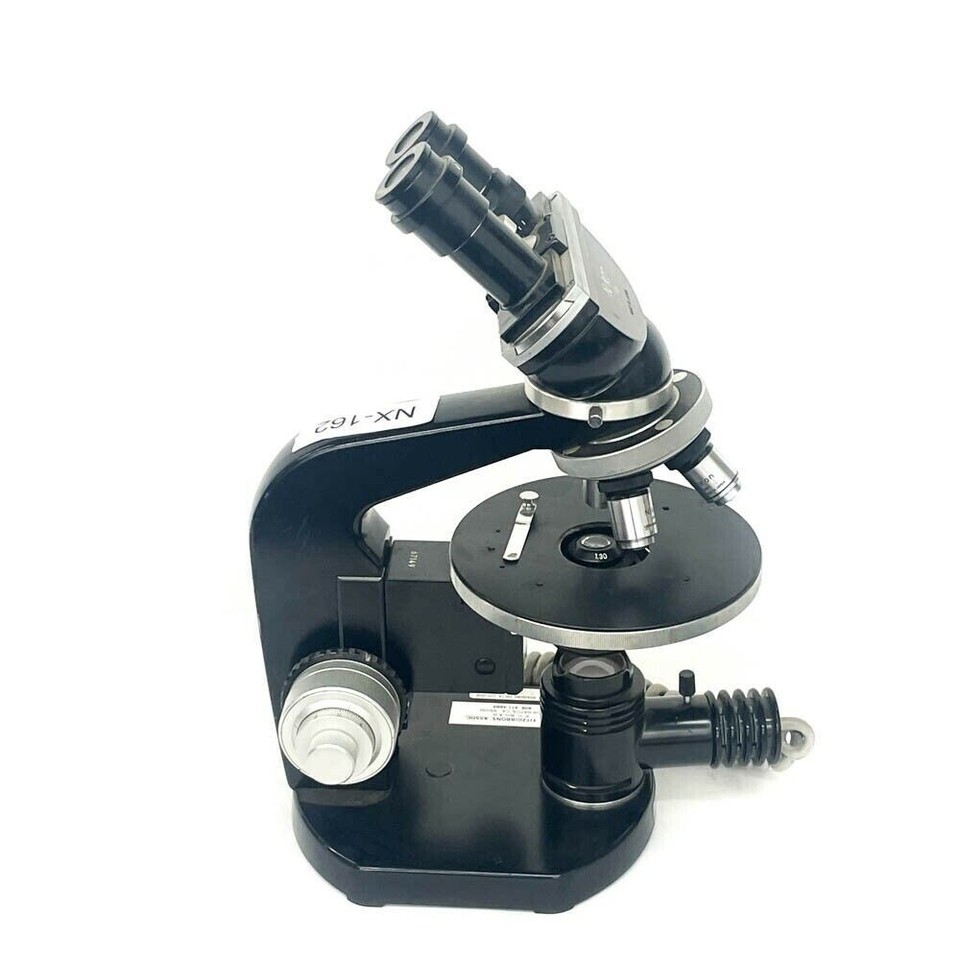 Nikon Compound Binocular Microscope with Illuminating Lamp Attachment ...