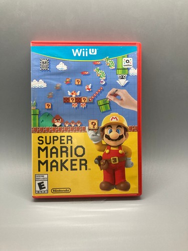 Nintendo Wii U - Super Mario Maker - Game Disc, Case, Box Art | eBay