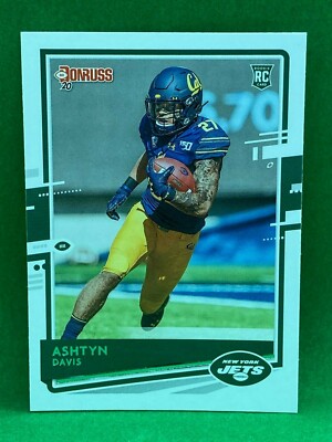 Ashtyn Davis 2020 Donruss ROOKIE Jets Card | eBay Australia