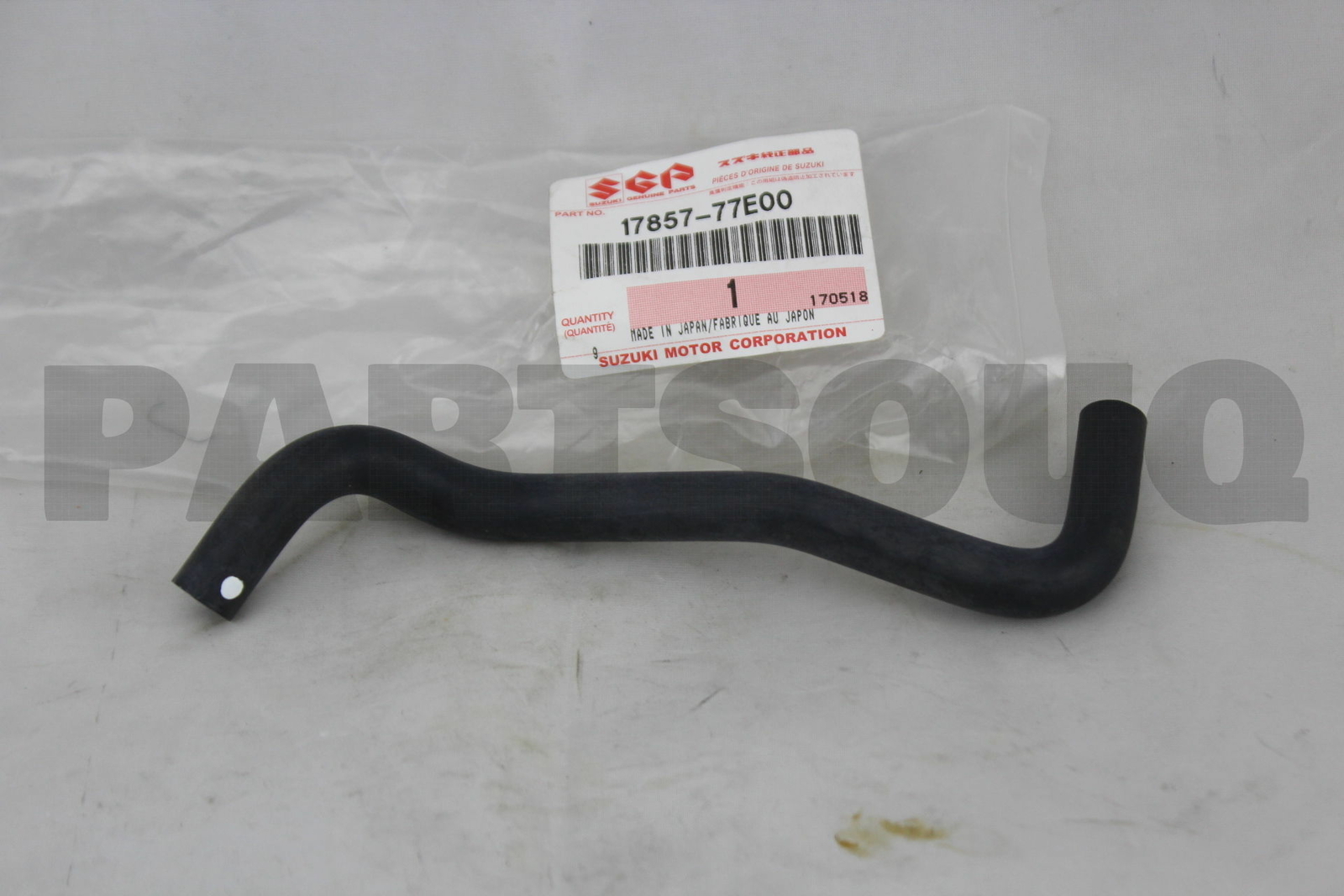 1785777E00 Genuine Suzuki HOSE, WATER HEAD RH 17857-77E00 | eBay