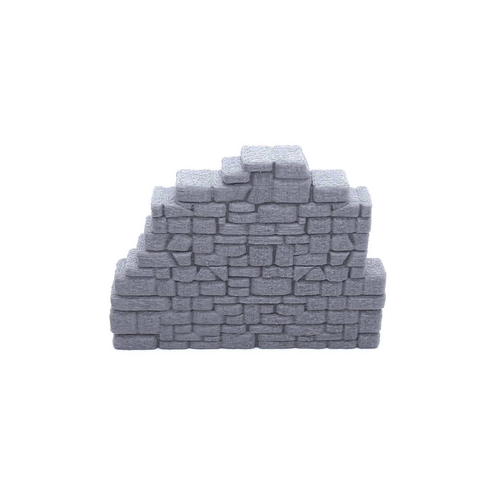 Ruined Stone Walls Set B, Terrain Scenery for Tabletop 28mm Miniatures ...
