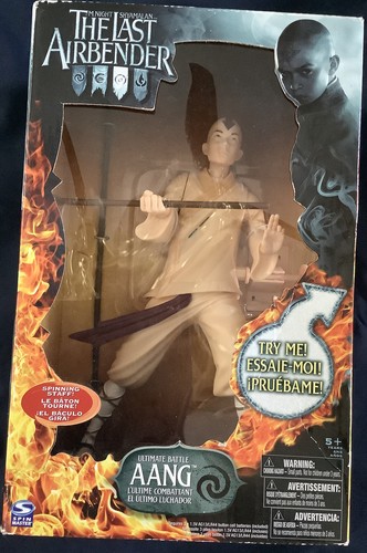 Spin Master THE LAST AIRBENDER - AANG Figure - Ultimate Battle Spinning ...