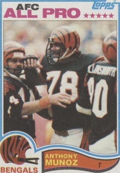 1982 Topps - #51 Anthony Munoz (RC) for sale online | eBay