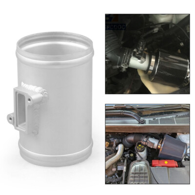 3" 76MM Aluminum Air Flow Sensor Mount Adapter For Nissan Honda Civic ...