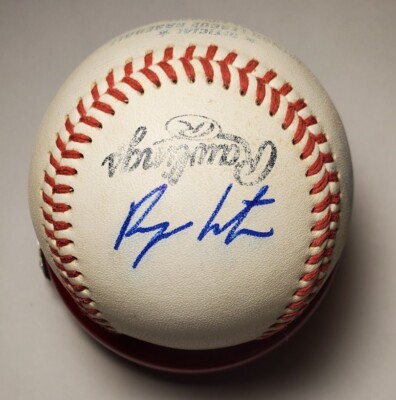 Autographed Baseball game used RYAN LOUTOS St. Louis Cardinals | eBay