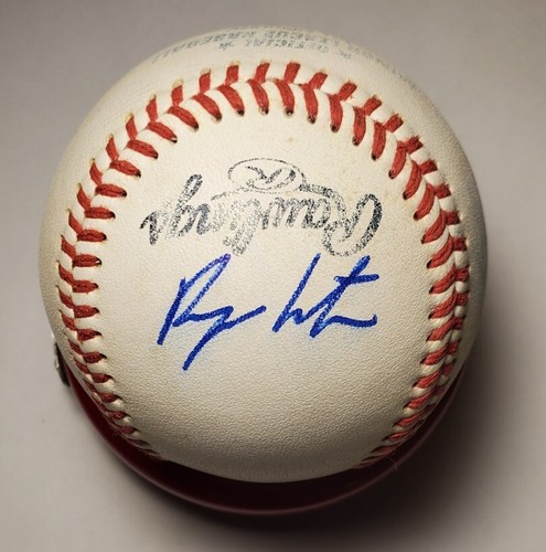 Autographed Baseball game used RYAN LOUTOS St. Louis Cardinals | eBay