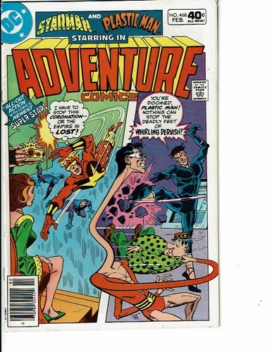 Adventure Comics #468 DC Comics 1980 Starman Plastic Man Steve Ditko ...