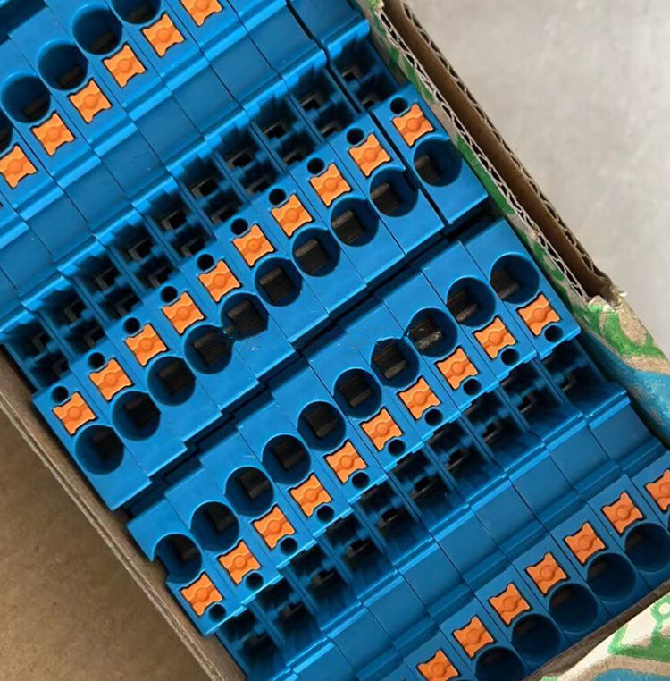 50PCS/Box For Phoenix Feed-through Terminal Block PT 4 BU 3211760 | eBay