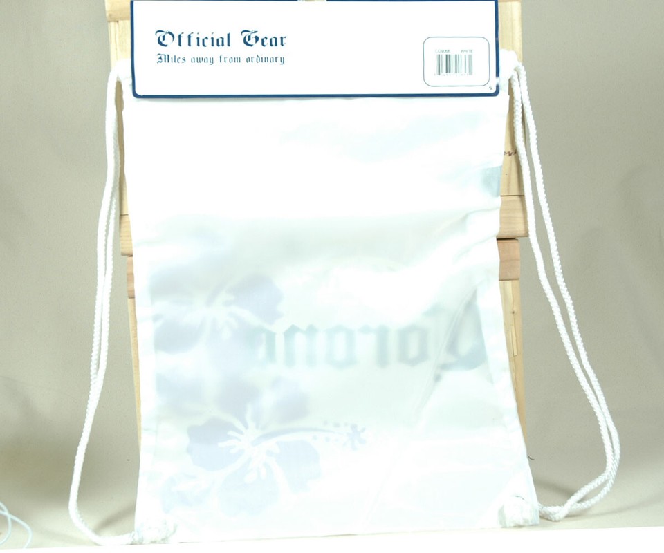NEW Corona Extra Beer WHITE DRAWSTRING SACK bag backpack | eBay