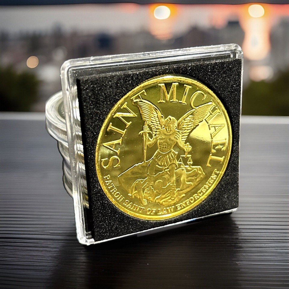 UNITED STATES US CAPITOL POLICE-Washington DC Challenge Coin St Michael ...