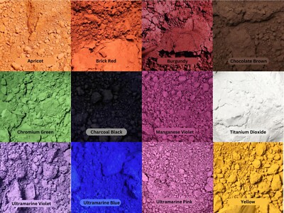 Oxide Pigment Matte Color Powder - Soap Making - Resin - Eyeshadow ...