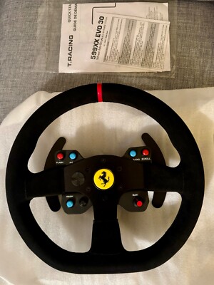 Thrustmaster Alcantara Edition Ferrari 599XX EVO 30 Wheel w/ Ferrari ...
