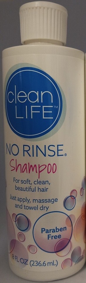Clean Life No Rinse Shampoo / Conditioner ( NO WATER NEEDED ) - YOU ...