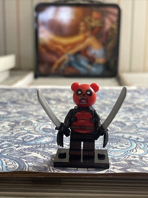 PANDAPOOL DEADPOOL LEGO MINIFIG FIGURE panda bear wolverine ryan ...