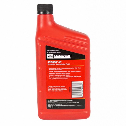 1 Quart Automatic Transmission Fluid Genuine FORD MOTORCRAFT XT6QSP ...
