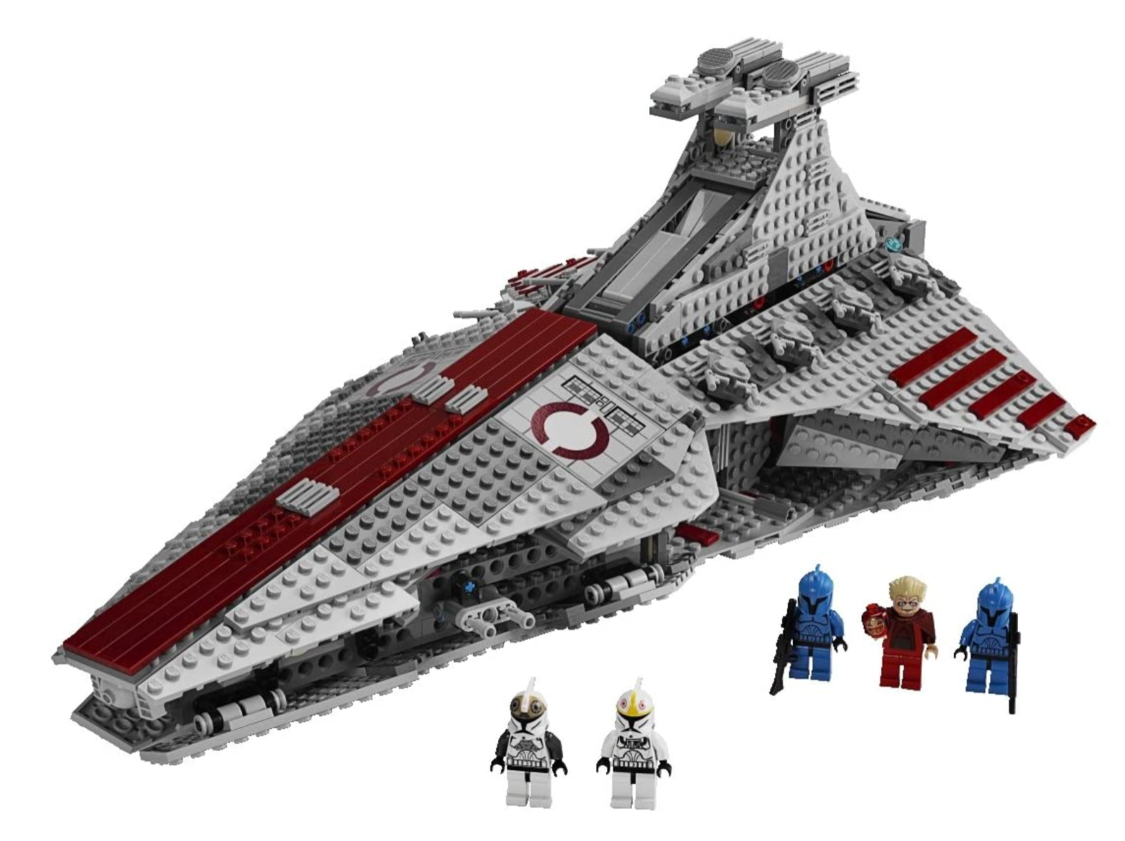 LEGO STAR WARS 8039 VENATOR-CLASS REPUBLIC ATTACK CRUISER STAR ...