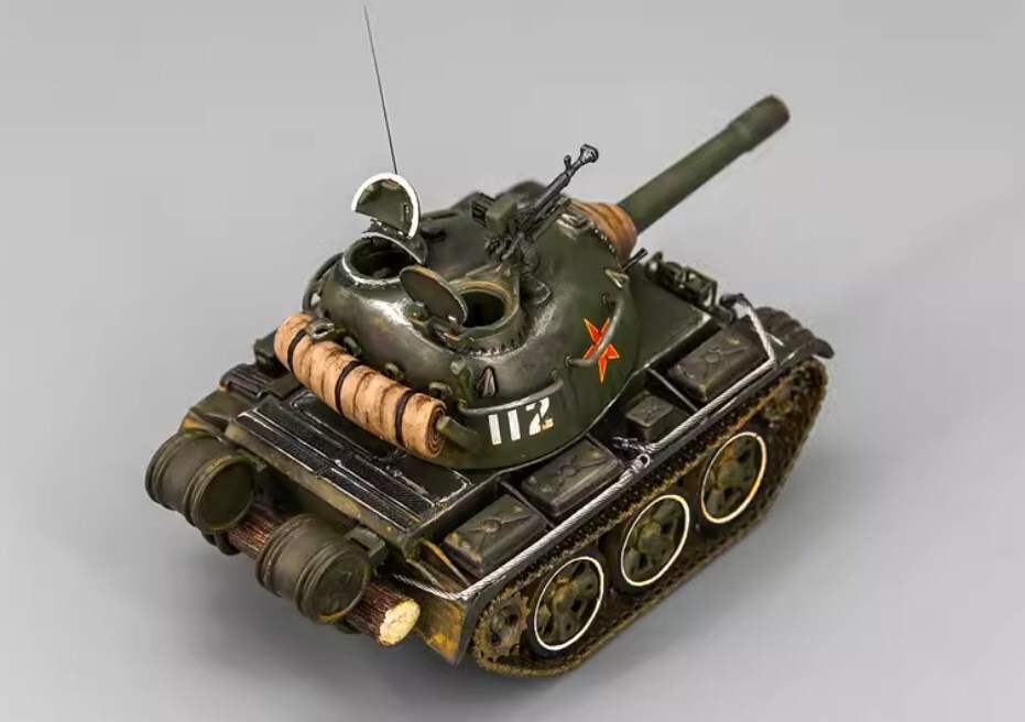 Type 59 main battle tank with 3 pairs wheels or 5 pairs wheels 3D ...