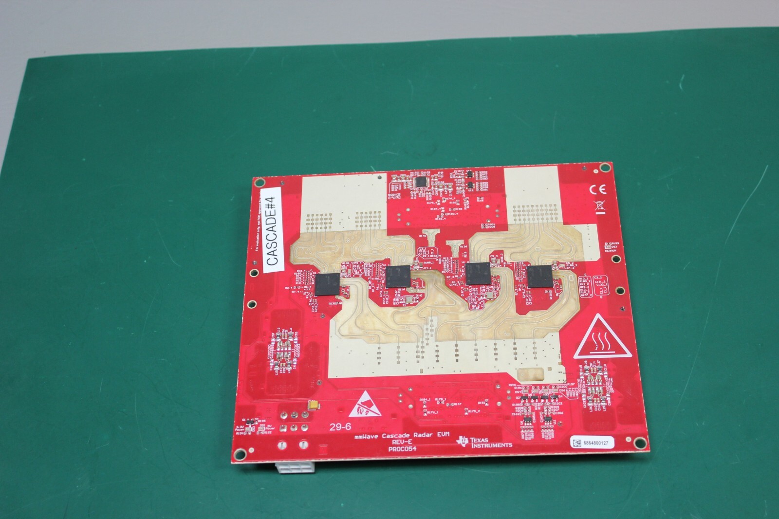 TEXAS INSTRUMENTS mmWAVE MILLIMETER WAVE CASCADE RADAR EVM BOARD ...