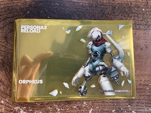 Persona 3 Reload Orpheus Seapara Food Benefit New Unused | eBay