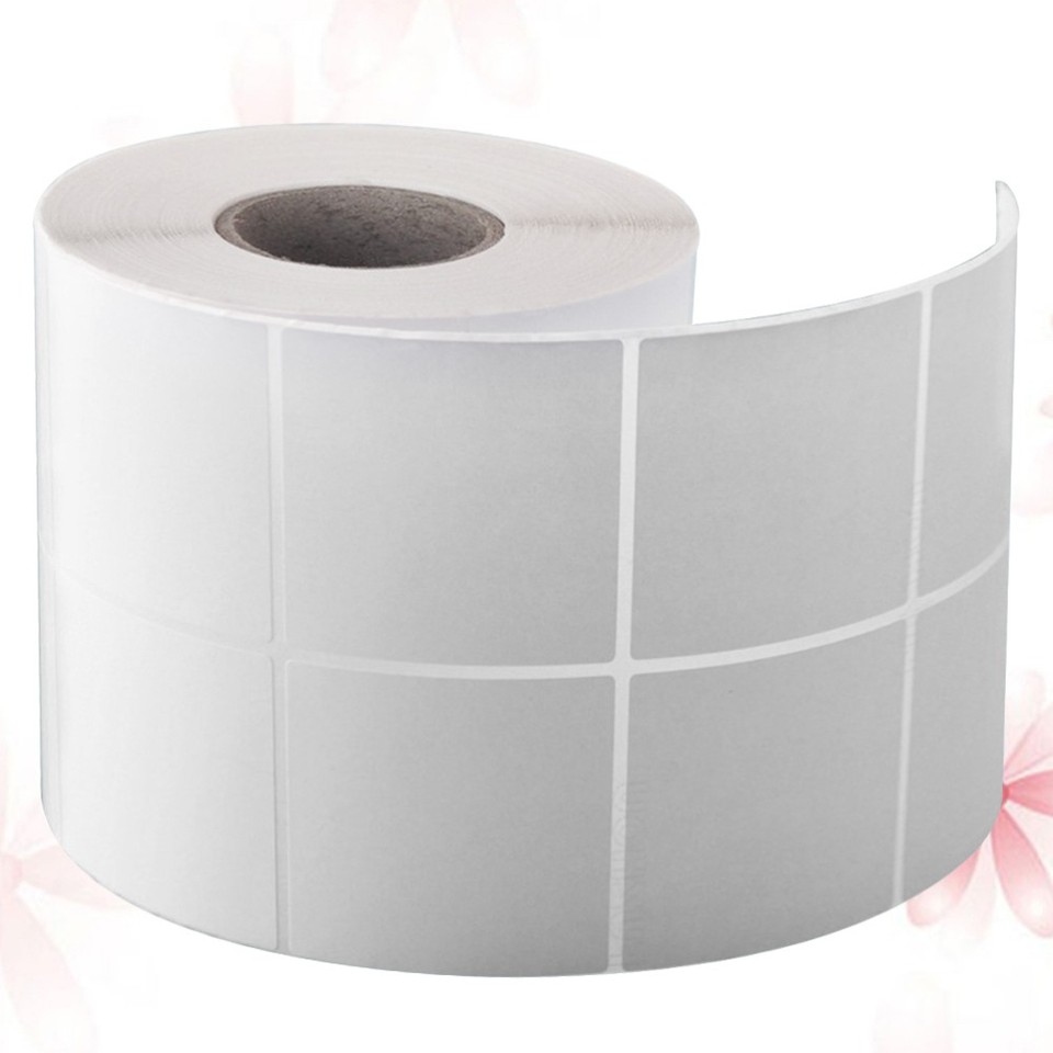 2 Pack Sticker Paper for Printer White Sticky Labels Roll Thermal | eBay UK
