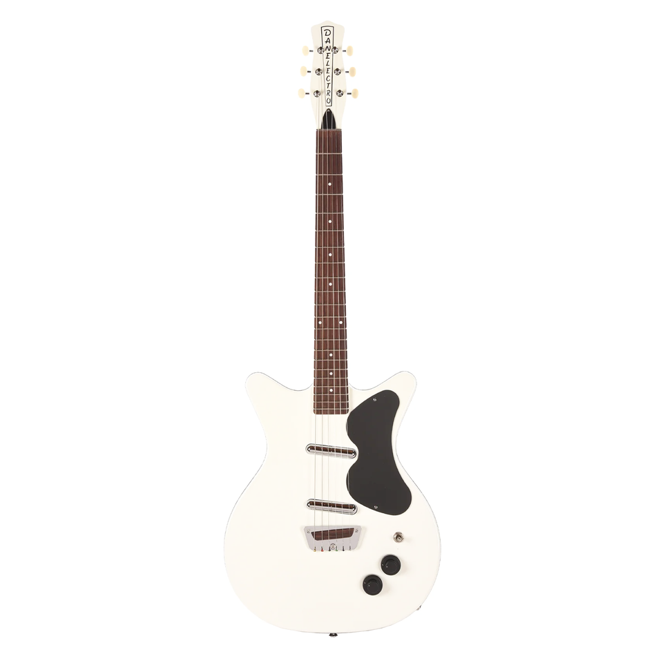 Danelectro PB Special Semi-Hollow Electric Guitar - White - Open Box | eBay