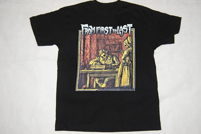 From First to Last Band Black T-Shirt Cotton All Size Unisex | eBay