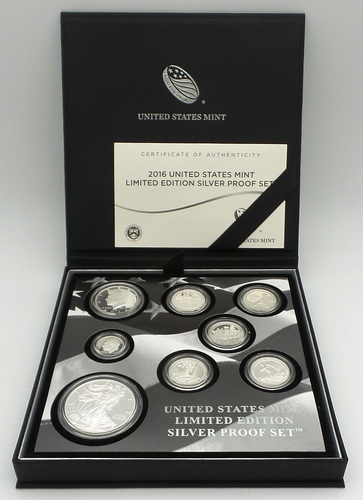 2016 U.S. Mint Limited Edition Silver Proof Set - F046 | eBay