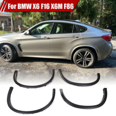 FOR BMW X6 F16 X6M F86 2015-2018 Wide Arches Wheel Fender Side Flares ...