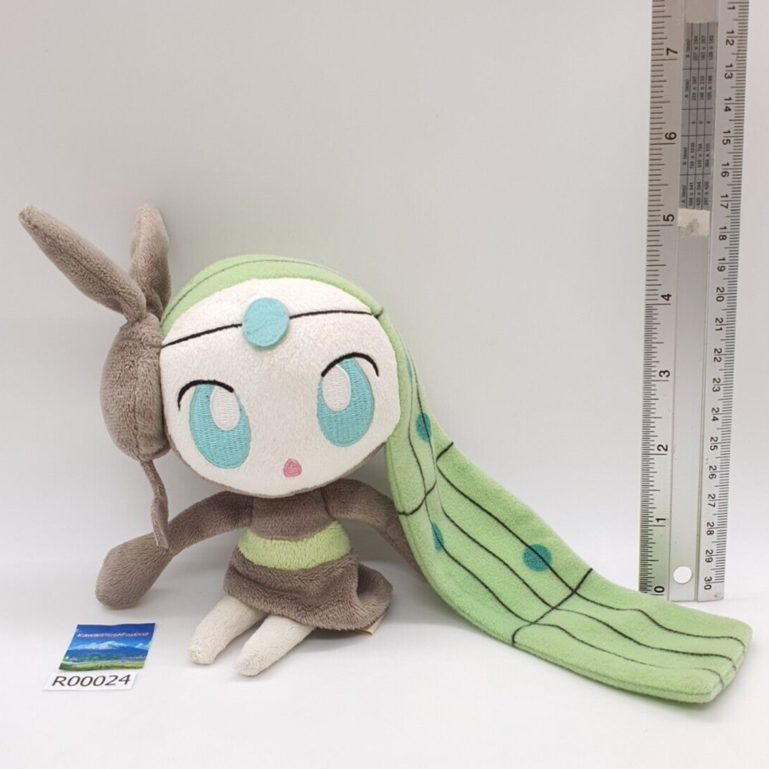 Meloetta Aria Forme R024 Pokemon Center 2012 Pokedoll Plush 5" Toy Doll Japan | eBay